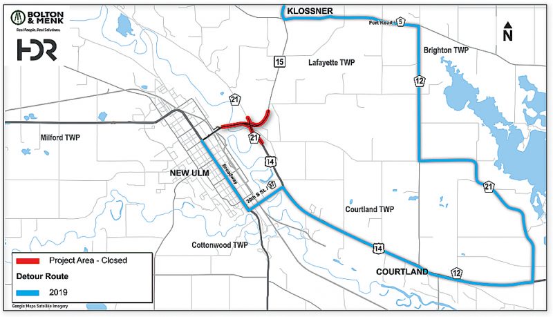 Highway 14/15 detour begins April 15 | News, Sports, Jobs - The Journal